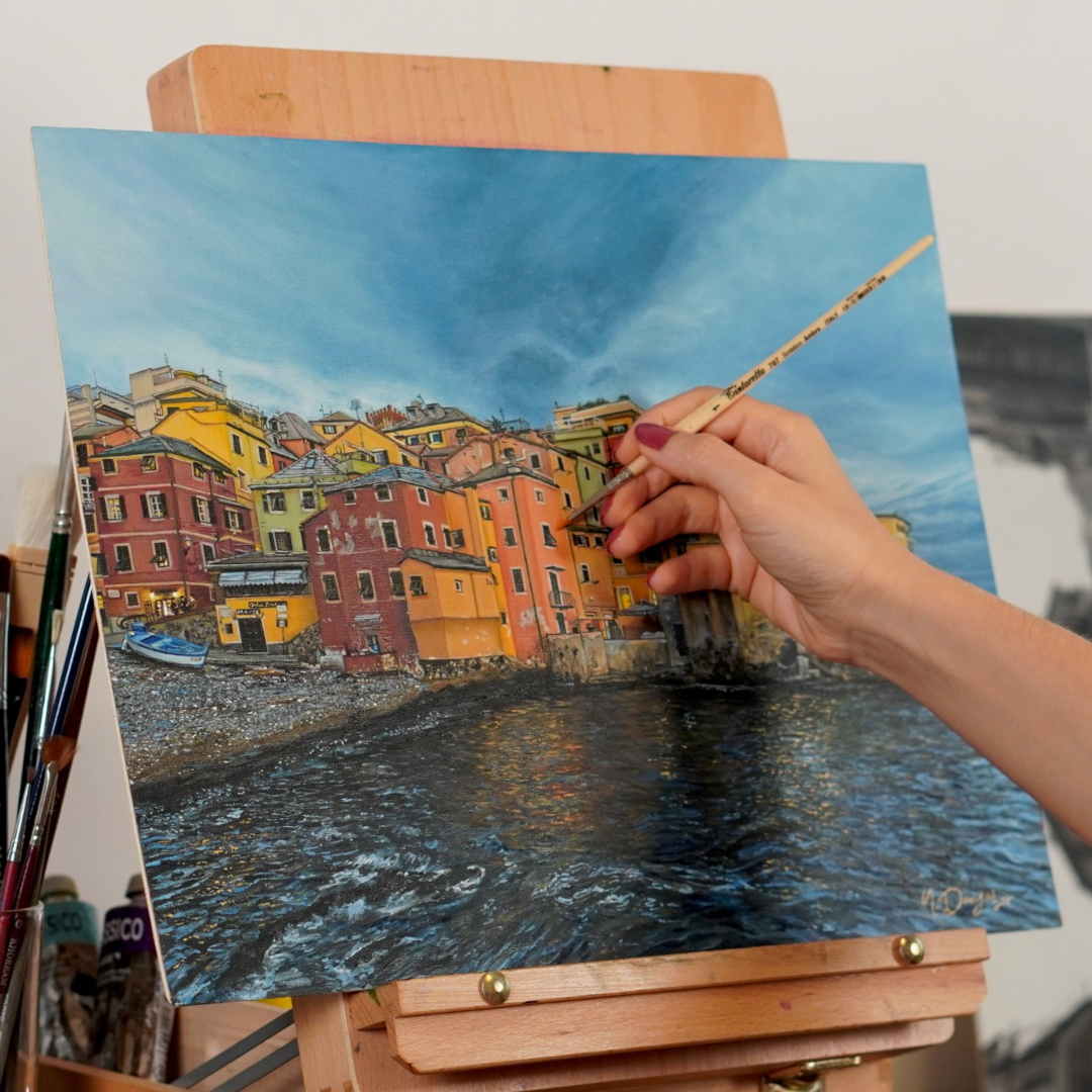 Negar Daryabar – Painter Based in Italy | Oil Paintings, Charcoal Art ...